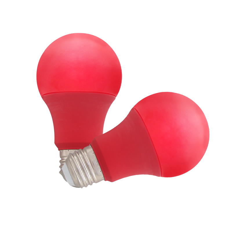 Factory selling 9w single CCT Red color A19 LED Bulb E26 Base Indoor ...