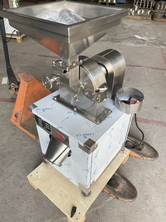 Chickpeas Cocoa Coffee Bean Pin Mill Grind Grinder Grinding Pulverizer ...