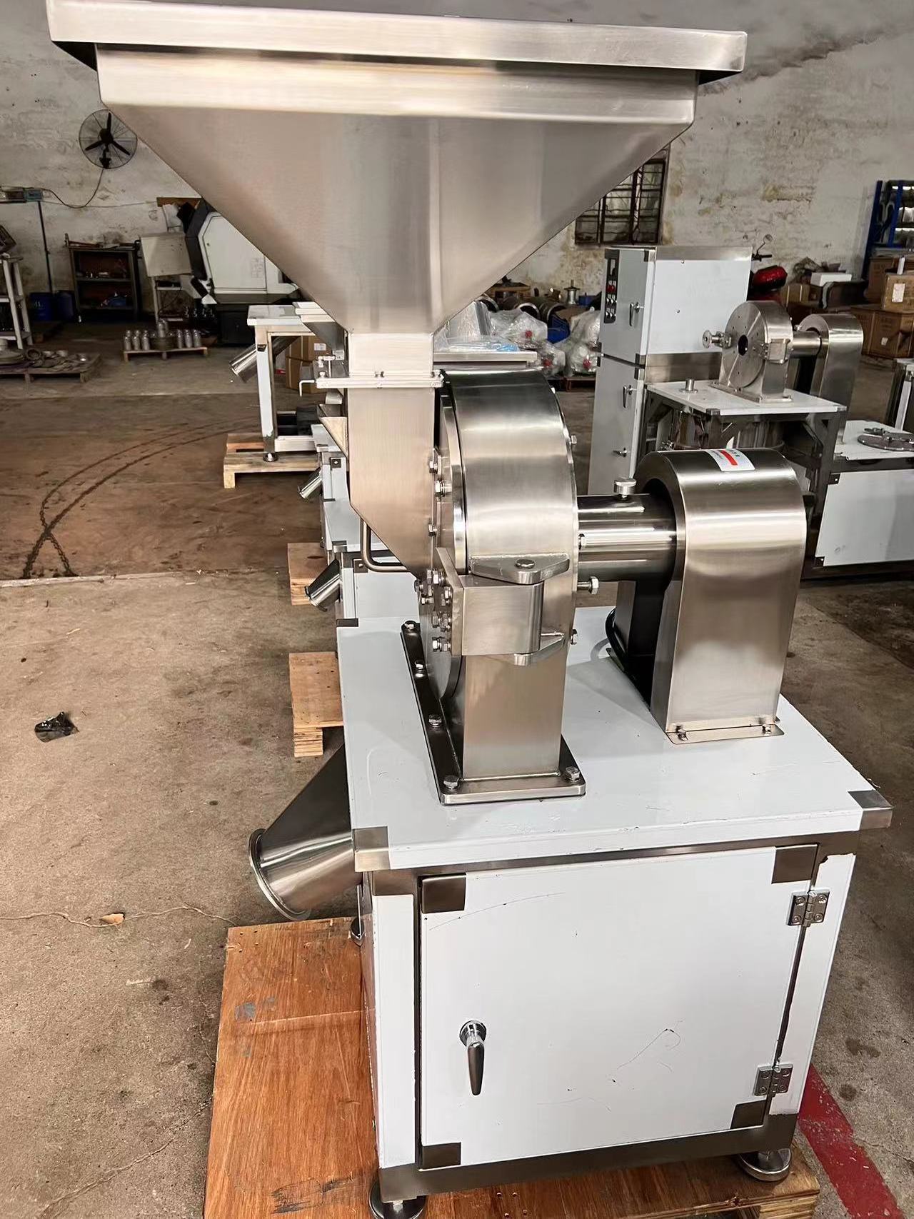 Chickpeas Cocoa Coffee Bean Pin Mill Grind Grinder Grinding Pulverizer ...