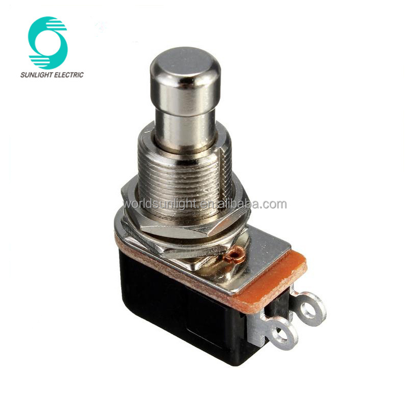 PBS-24B-4 OFF-(ON) 2A 250VAC 2 terminals Electric Guitar Effects Stomp ...