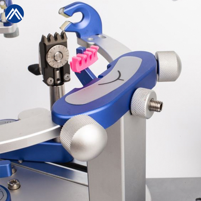 Portable desktop hand threading tennis badminton racket stringing machine for badminton ...