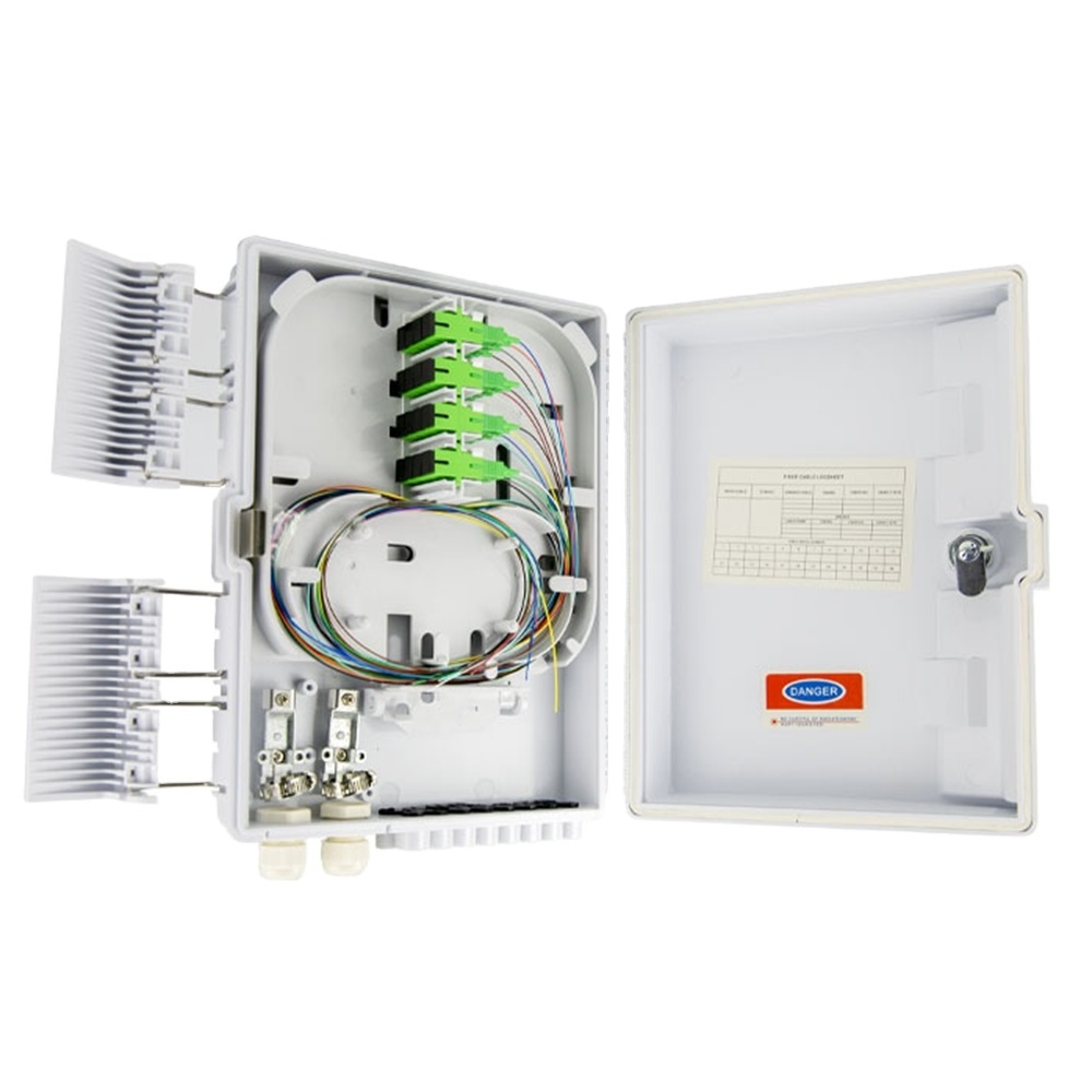 8 12 16 Port Points FTTH Fiber Optic Distribution Box Termination Box ...