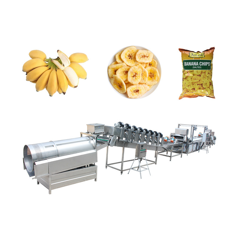 Commercial High Quality Plantain Chips Making Machine Packaging Price ...