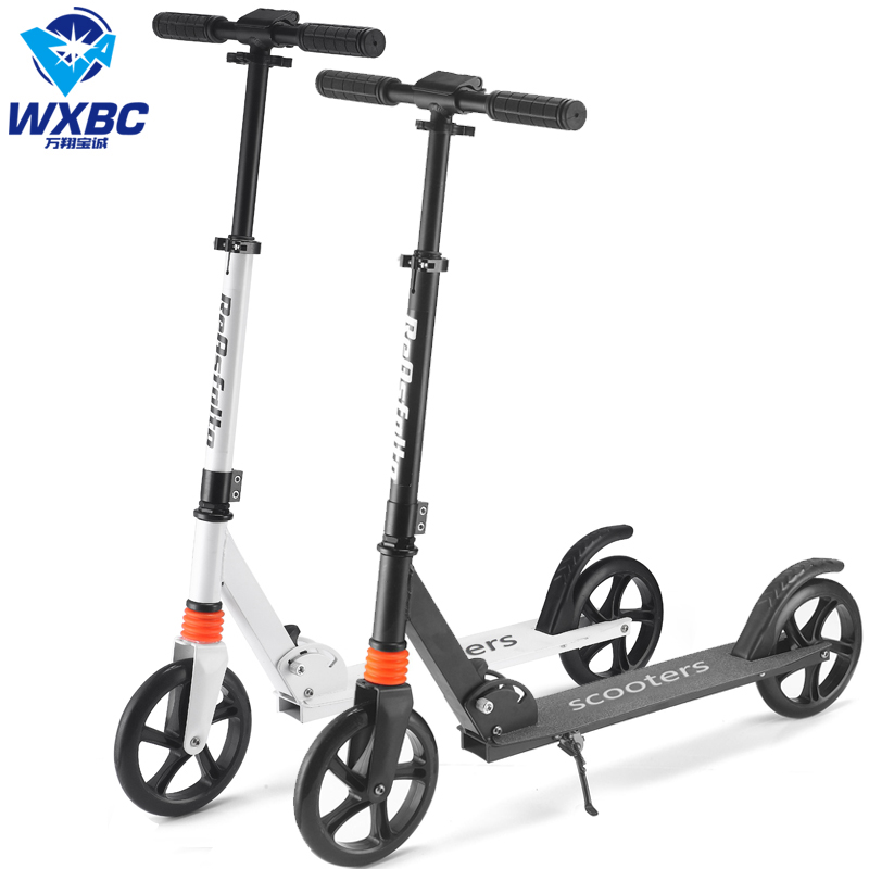 New Model Folding Adult Kick Foot Scooter with 200mm Big Wheels for ...