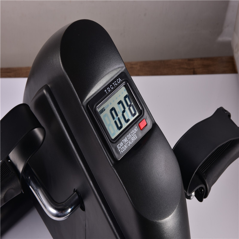 Mini exercise bike hand and foot pedal exerciser for disabled ...