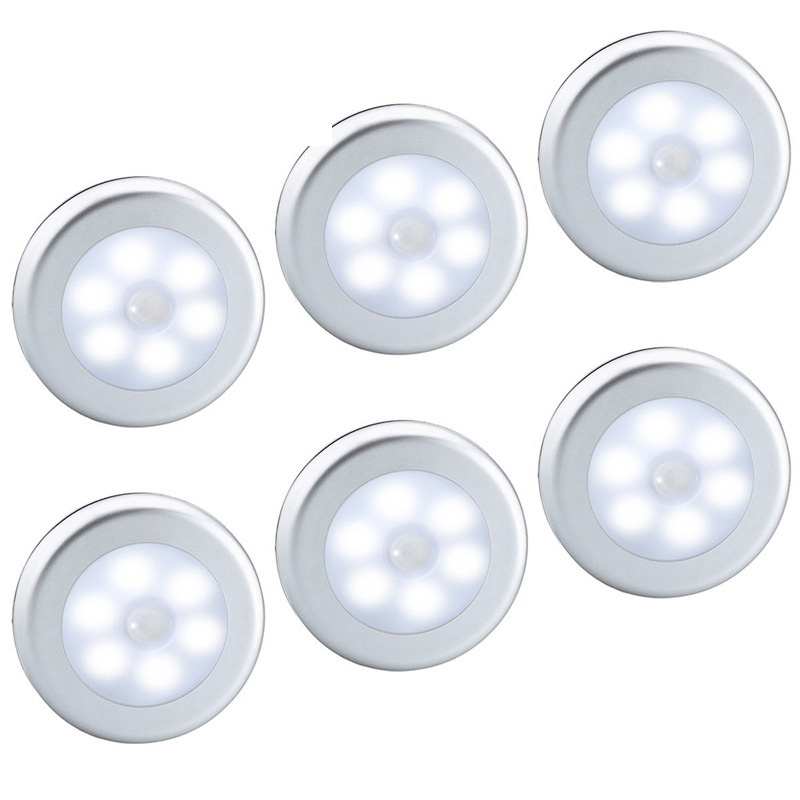 LED Motion Sensor Lights Battery Powered Motion Sensing Closet ...