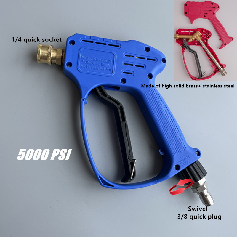 Pressure Washer Jet Wash Foam Cannon Lance kit with 5000psi Car Washing ...