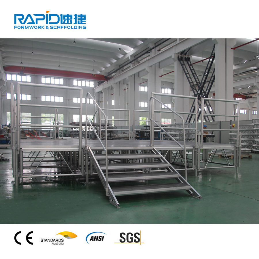 Glass Stage Platform assembly stage platform for outdoor concert stage ...