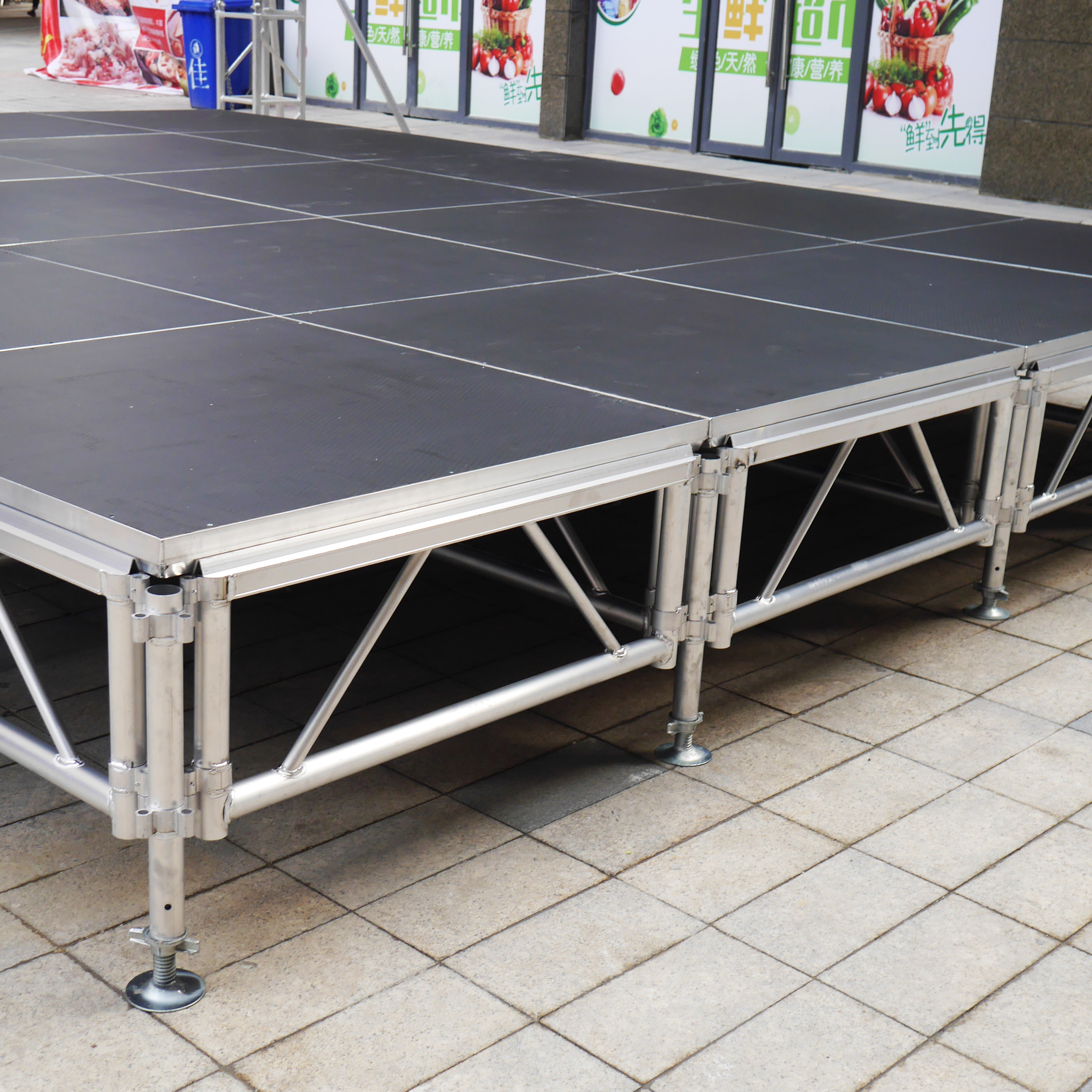 Different Shape Customize Aluminum Stage Platform Concert/Event Mobile ...
