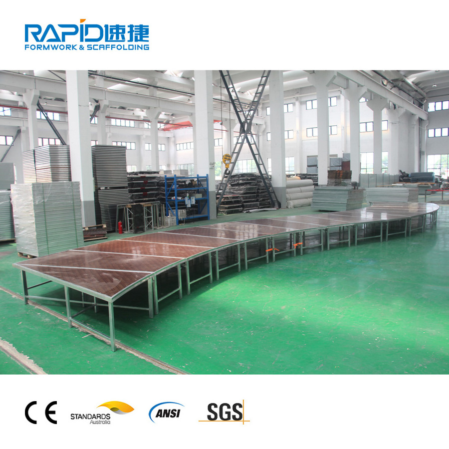 Glass Stage Platform assembly stage platform for outdoor concert stage ...