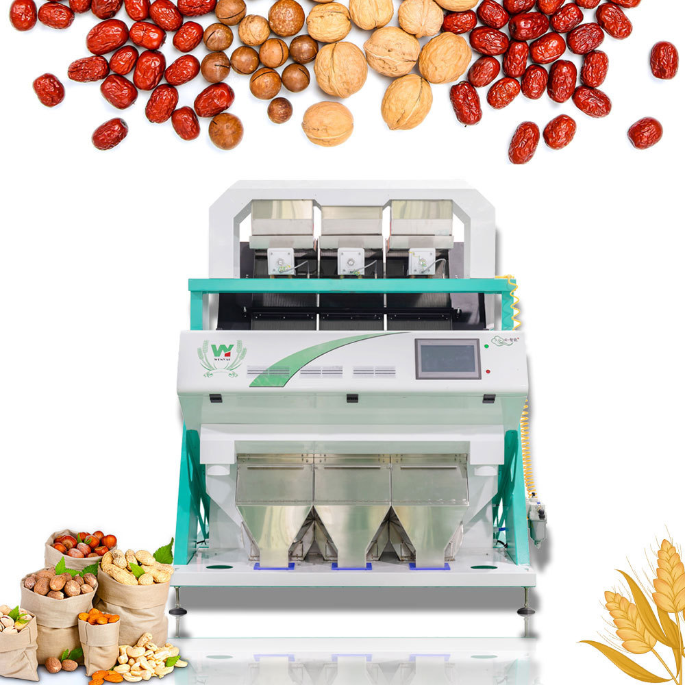 Hot Sell rice color sorter machine/RGB CCD seeds color sorter machine ...