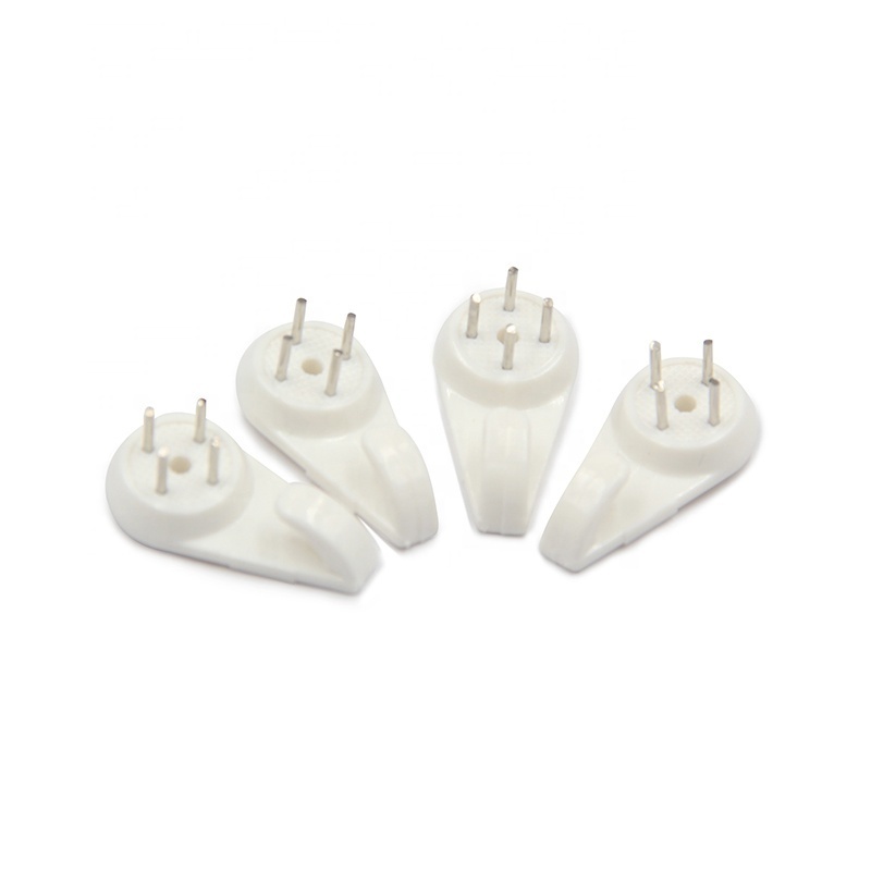 customized size white color hard wall plastic hook | Bestsuppliers.com