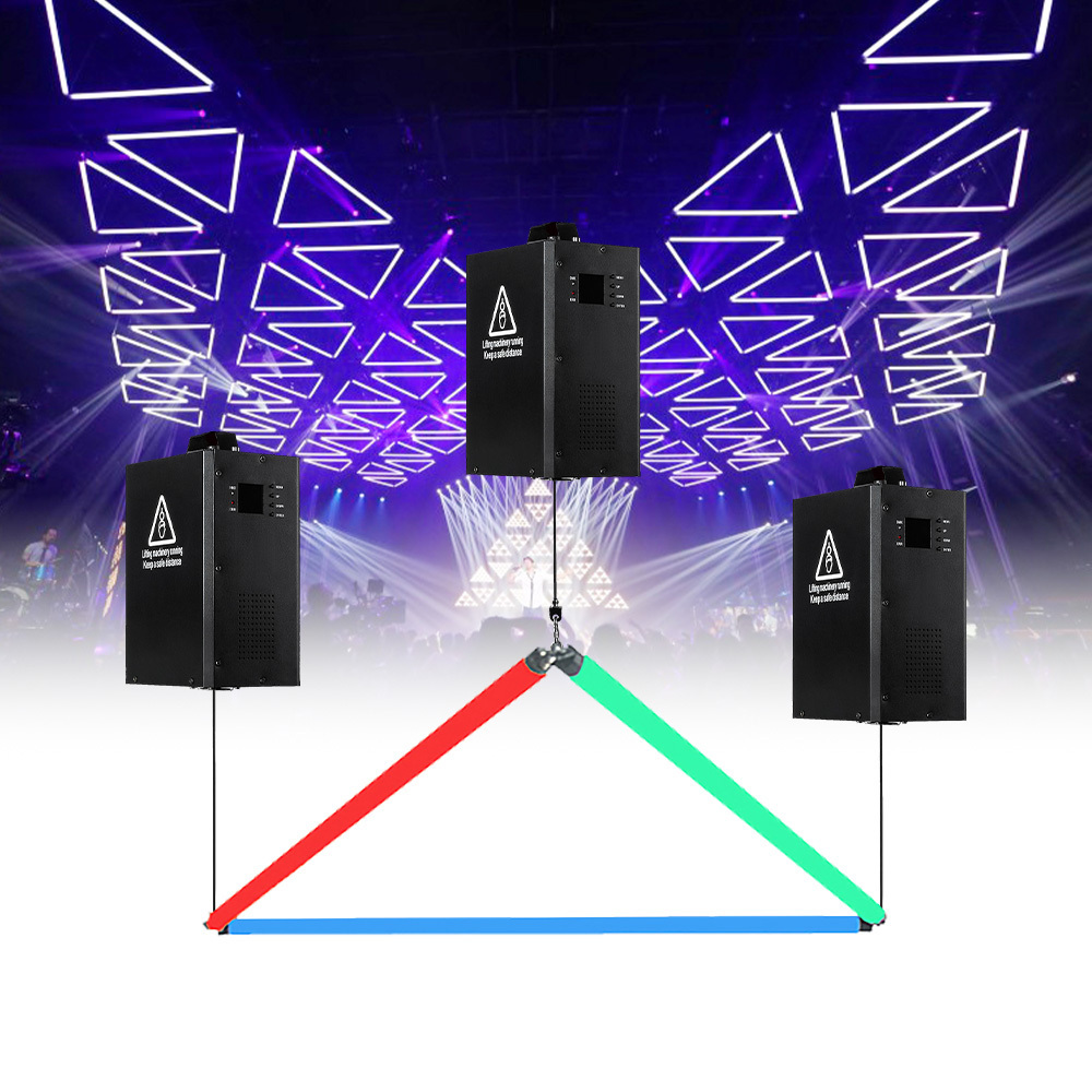RGB LED Kinetic Tube Motor Lifting Stage Disco Bar Club DJ Warm White ...