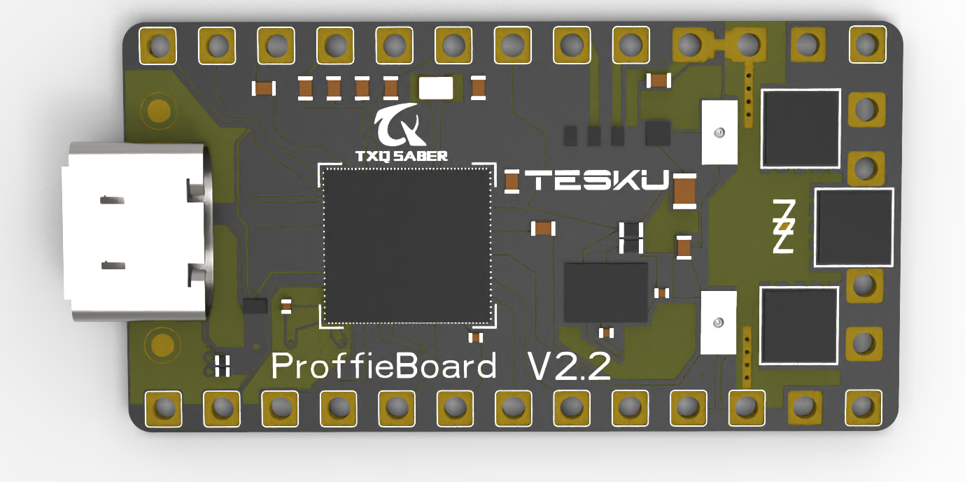 TXQsaber Proffie Soundboard Electronic match with LED Strip Lightsaber ...
