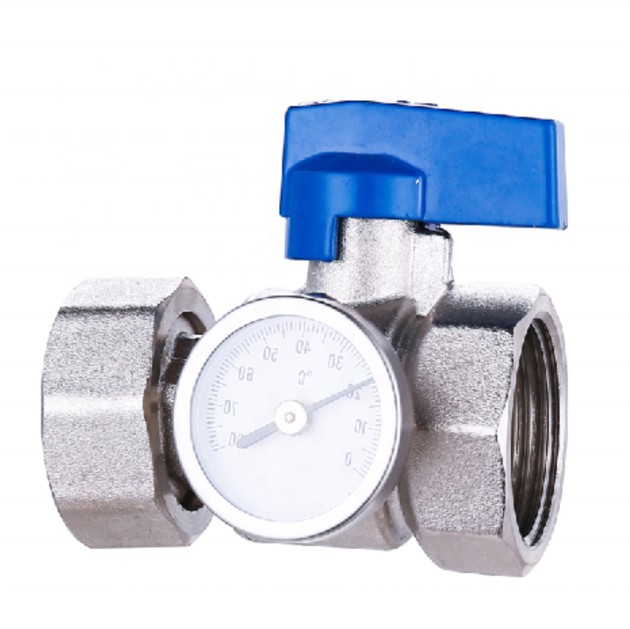 Water ball valve for Manifold heating system brass collector 1'' ball ...