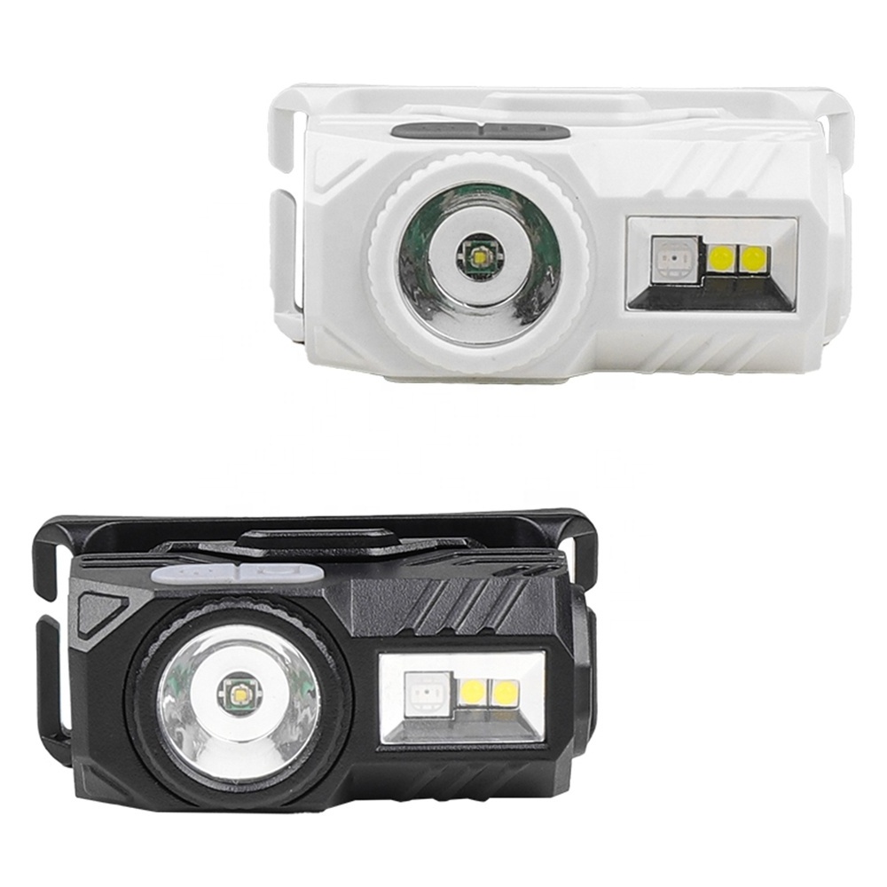 RGB Headlamp USB-C Rechargeable 360 Lumen Running Fishing Light weight ...