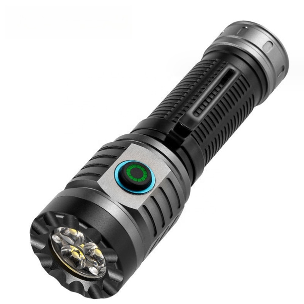 New Flashlight 2024 High Power 2500 Lumens LED Torch Light Long Range ...