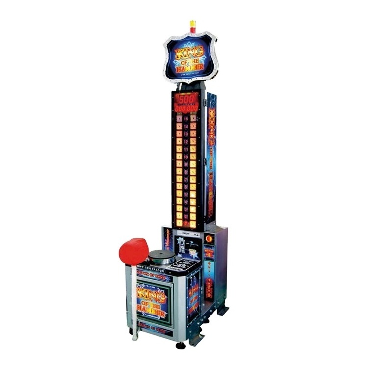 Coin operated hit hammer game machine Lottery ticket redemption big ...