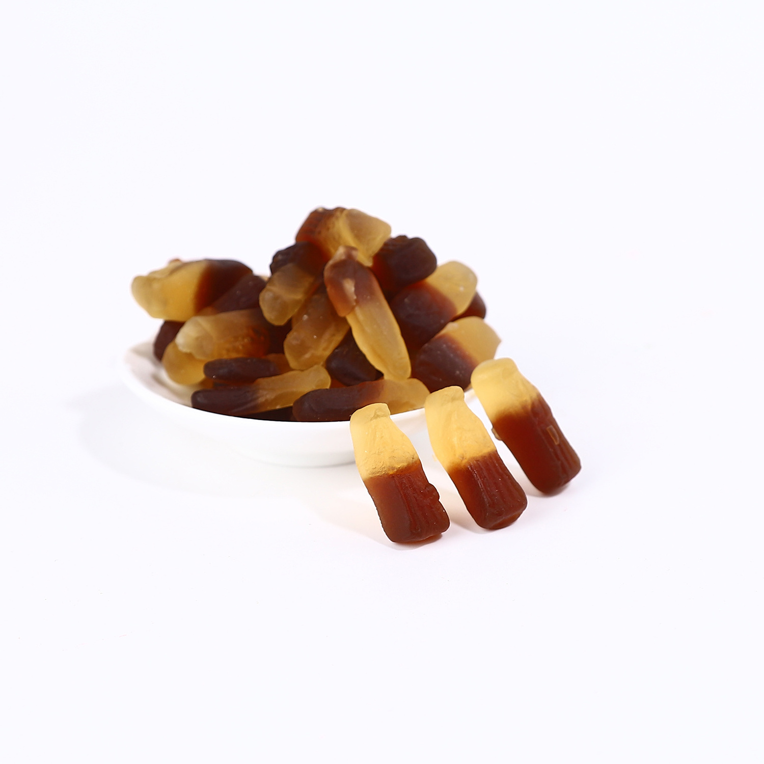 custom bulk sugar coated gummy jelly cola halal candy arabic candy ...