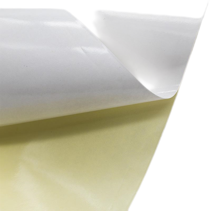 Cast coated paper adhesive coated glossy paper sticker for printing ...