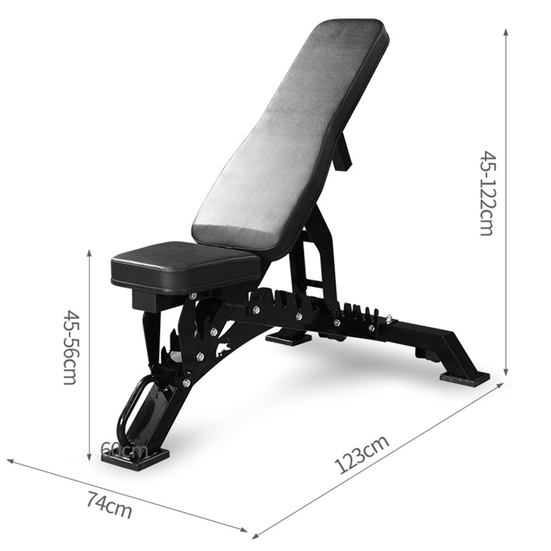 Adjustable weight bench exercise equipment gym fitness bench adjustable ...