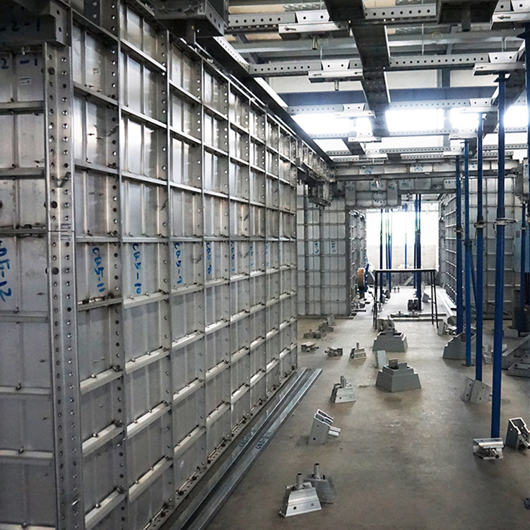 Aluminium Concrete Formwork System, Modular Aluminum Formwork for ...