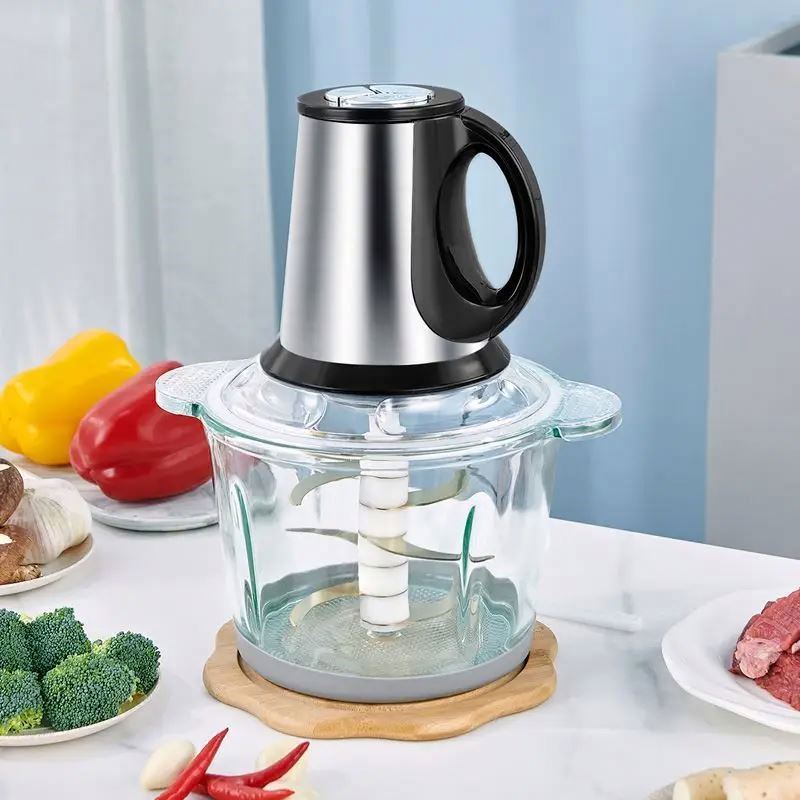 Multifunction 12 in 1 steel stainless, food chopper meat grinder for ...