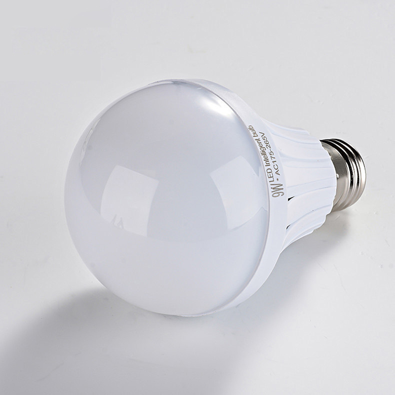 AC DC Rechargeable Emergency LED Light Bulb 8000K 300AM Battery LED ...
