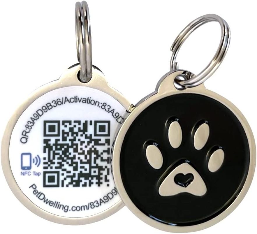 Custom NFC QR Code Dogs Pets ID Tags | Bestsuppliers.com