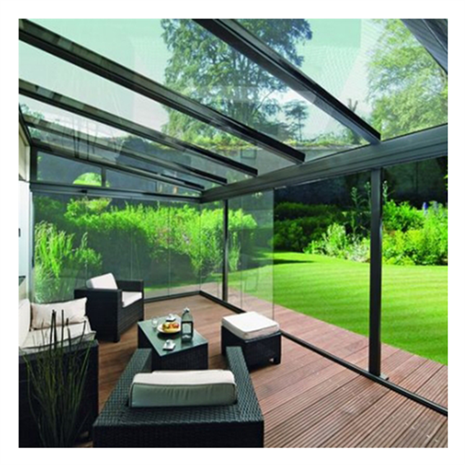 Cut Size Toughened VIG Vacuum Insulated Glass For Passive House Windows ...