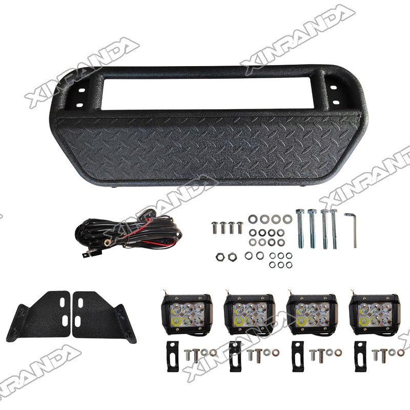 Jimny Accessories Guard Plate For Plastic Narrow Body Front Bar Iron ...