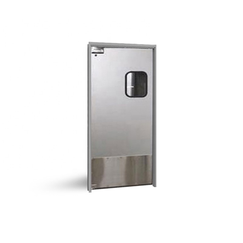 Glass Window Restaurant Supermarket Compact Swing Traffic Door Kitchen ...