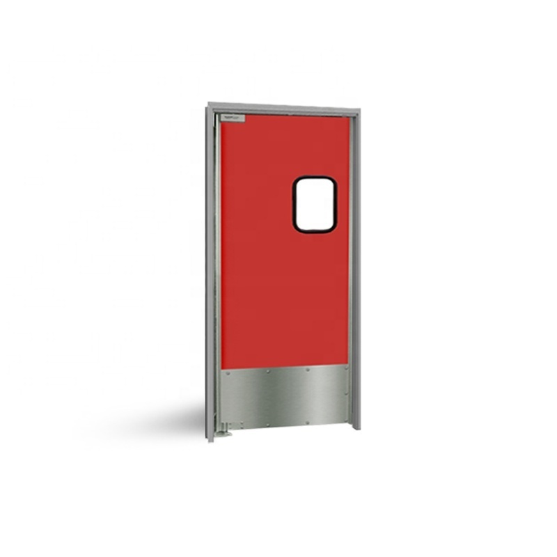 Glass Window Restaurant Supermarket Compact Swing Traffic Door Kitchen ...