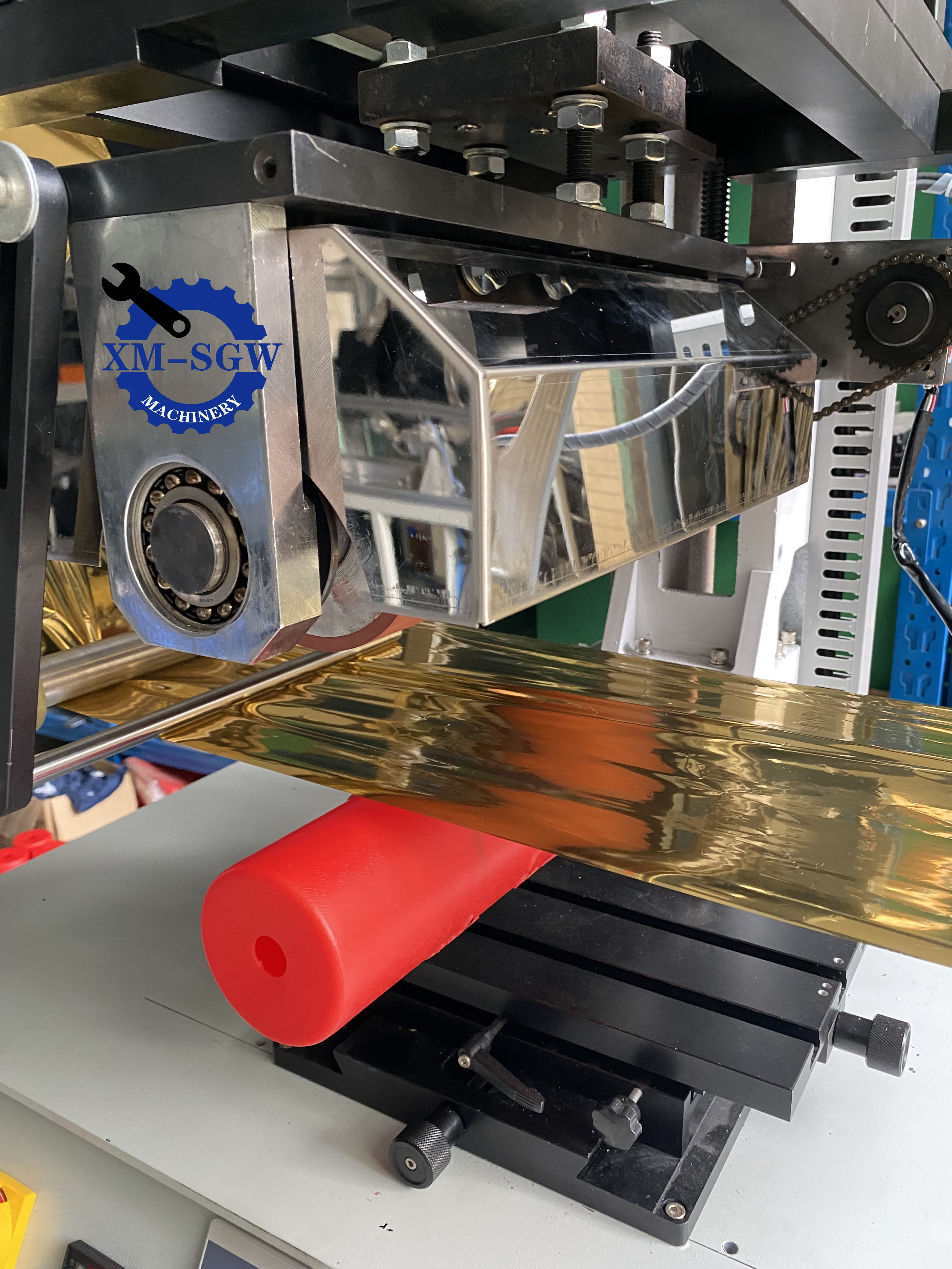 Popular Pneumatic Tape Big Cylindrical Jars Tyre Pen Hot Stamping ...