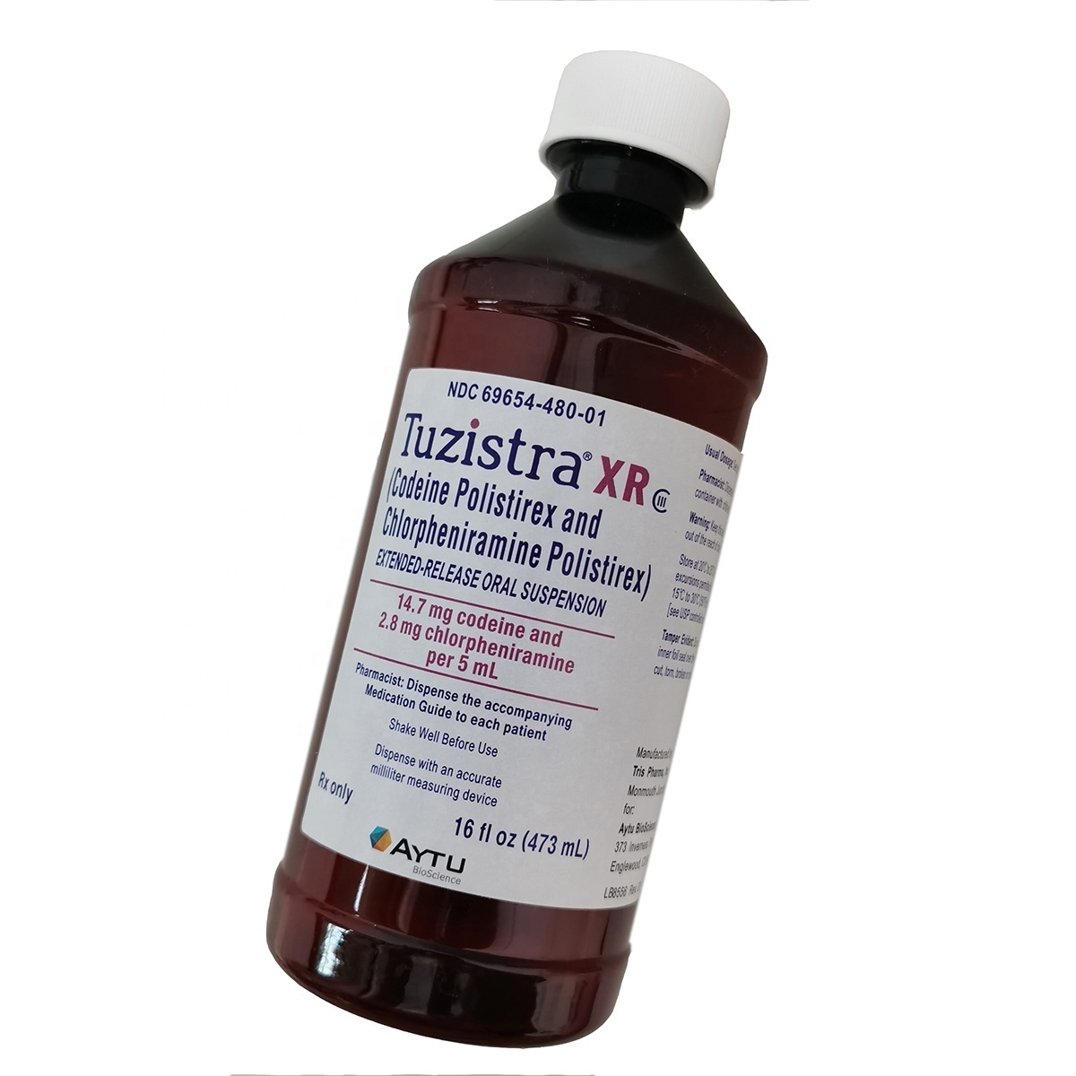 New 16oz Amber Arch Medicine Bottle Cough Syrup PET bottles for AYTU ...