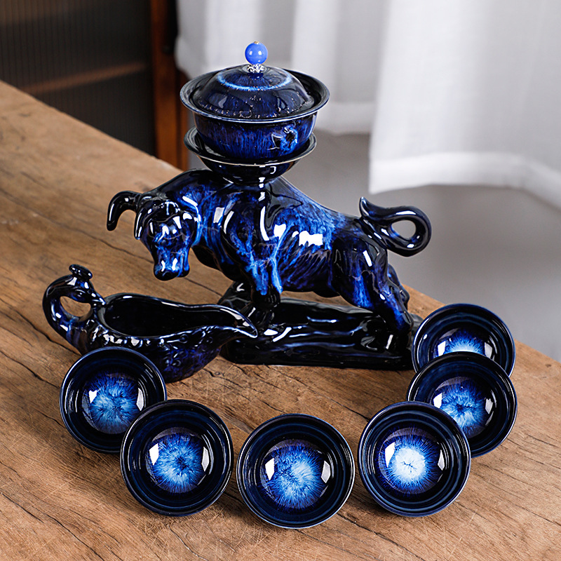 Chinese Cow Turner Office Tea Brewer Creative Cow Design Automatic Tea ...