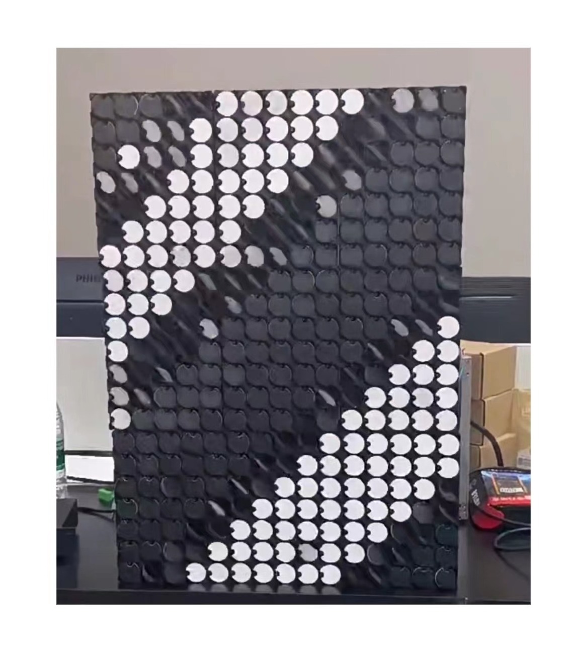 factory price flip dot display flip chip module clock billboard dual ...