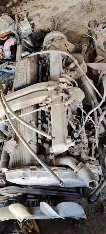 Used Original 1HZ Diesel Engine With Gearbox For Toy ota Land Cruiser ...