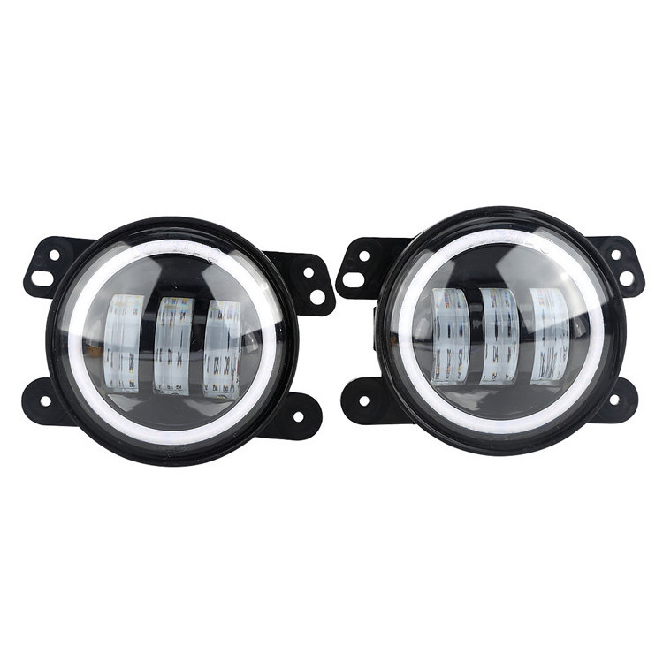 angel eye fog lights Led 4 inch 30w led headlights fog light ...