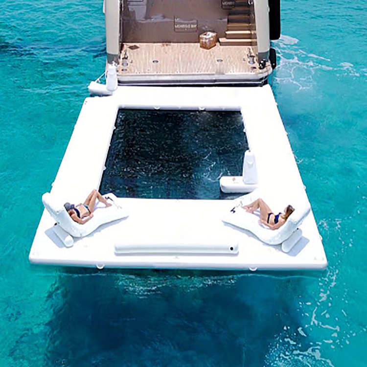 2022 Jellyfish Protection Floating ocean pool Yacht swimming Inflatable ...