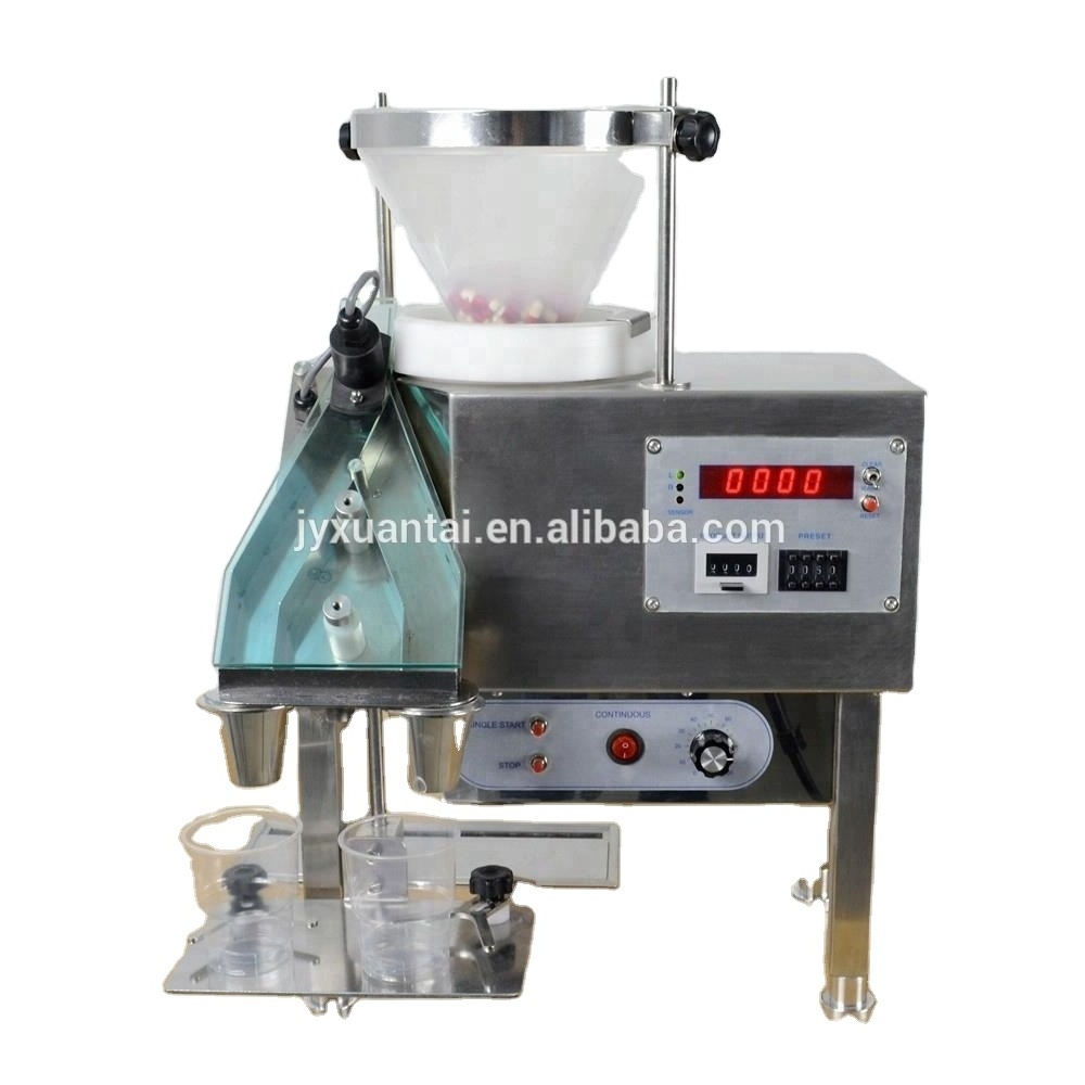 Small semi-automatic tablet counter/tablet capsule counting machine ...