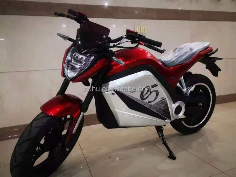 3000w Electric Motorcycle high speed 120km/h racing motor Mini Electric ...