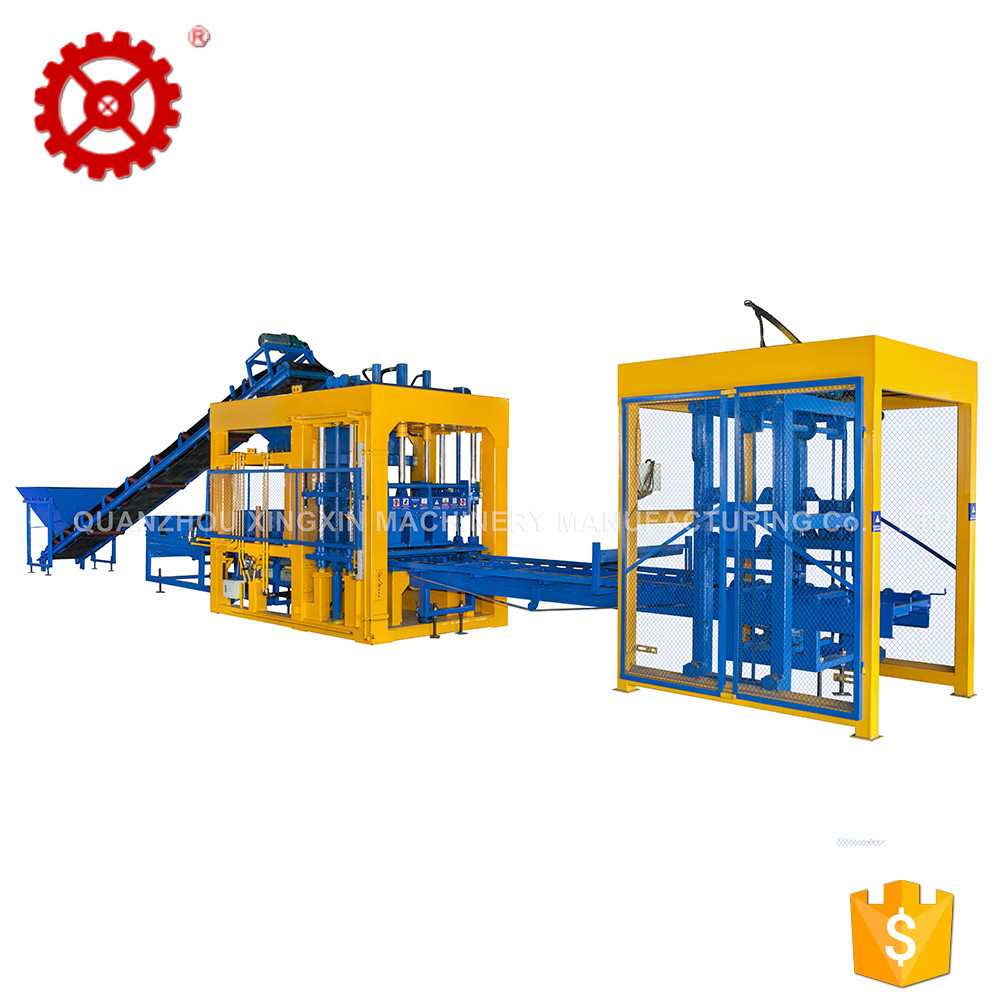 Qt10-15 Lego paving brick making machine brick forming machine cement ...