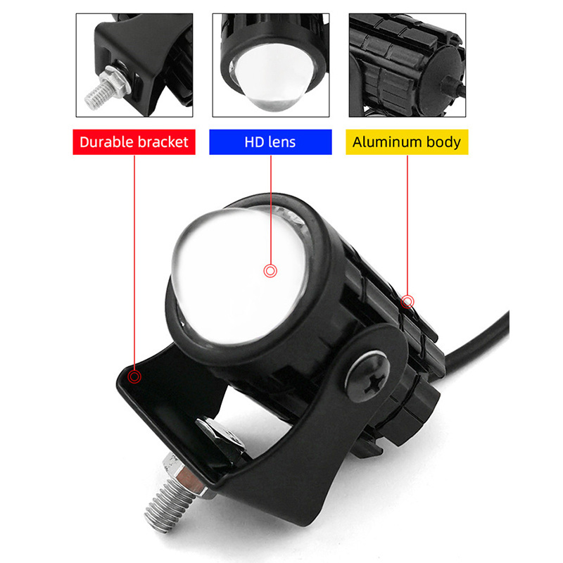 LED Night Safety Work Light Waterproof Square Driving Fog Lights ...