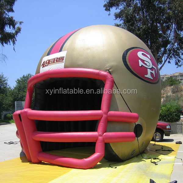 Factory Outlet giant inflatable football helmet in hot sale ...