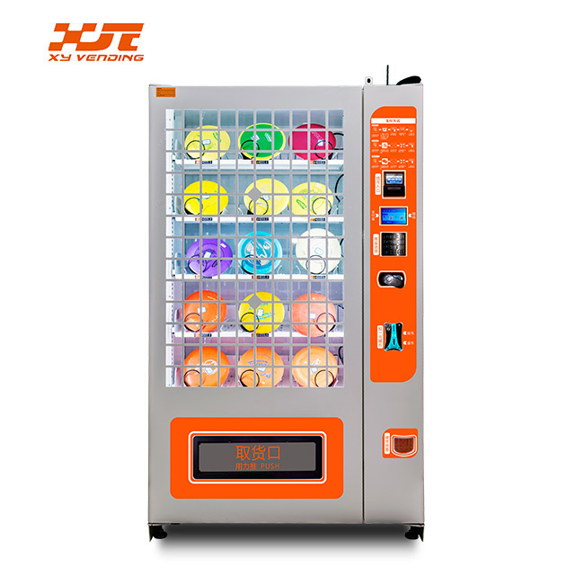XY belt conveyor lift refrigerated beer combo vending machine dispenser ...