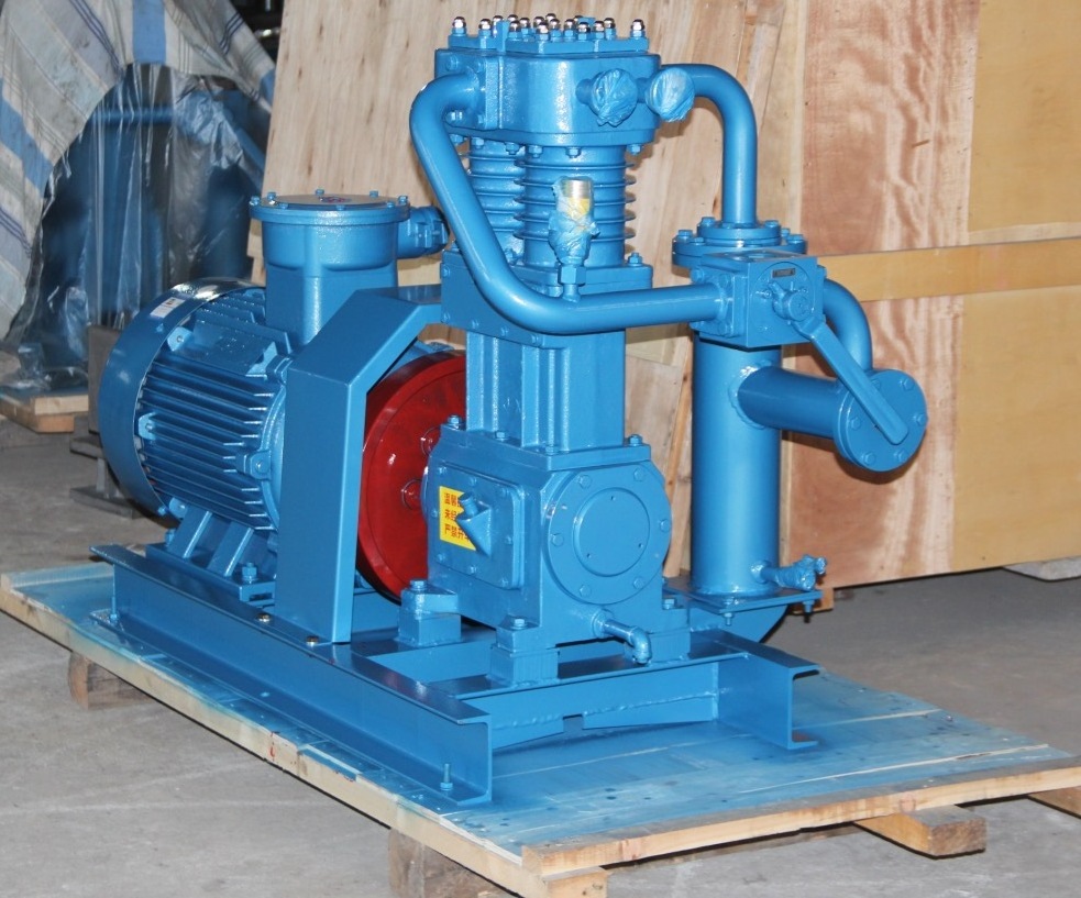 CNG LNG LPG Biogas Piston Compressor for Recover The LPG LNG Gas Left ...