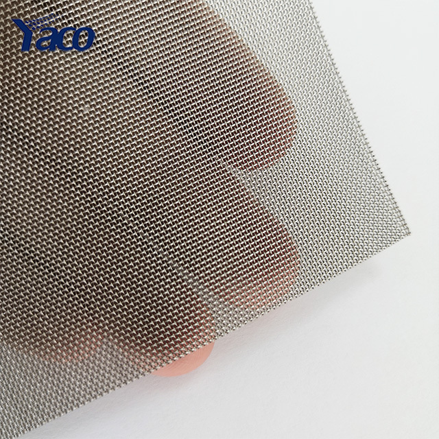 40x40 Mesh 0.010" Wire Diameter Stainless Steel Woven Wire Mesh 304 ...