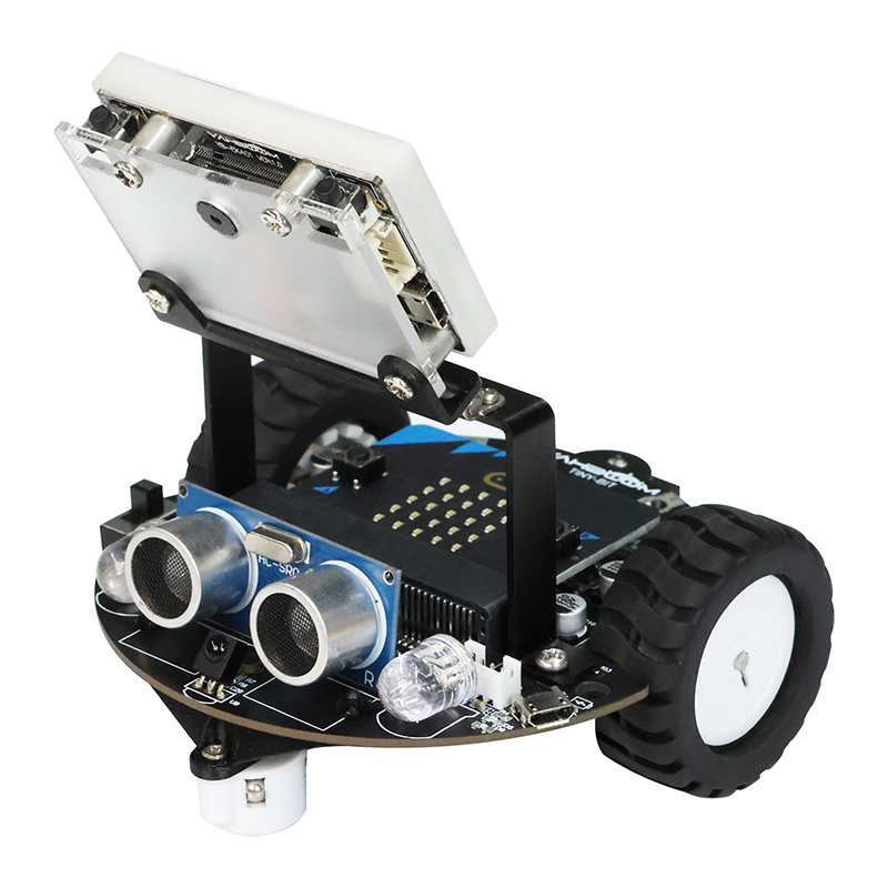 Yahboom Tiny Bit Pro Ai Visual Robot Car With K210 Module Based On Microbit V2 For Python