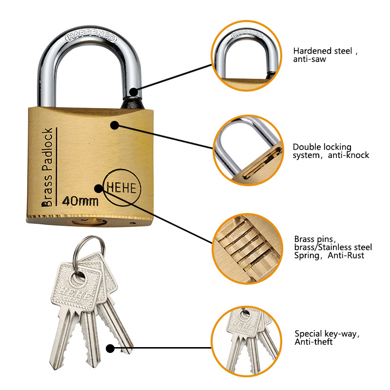 HEHE Brand New Brass Mortice Locks Hotel Top Security Locks With High ...